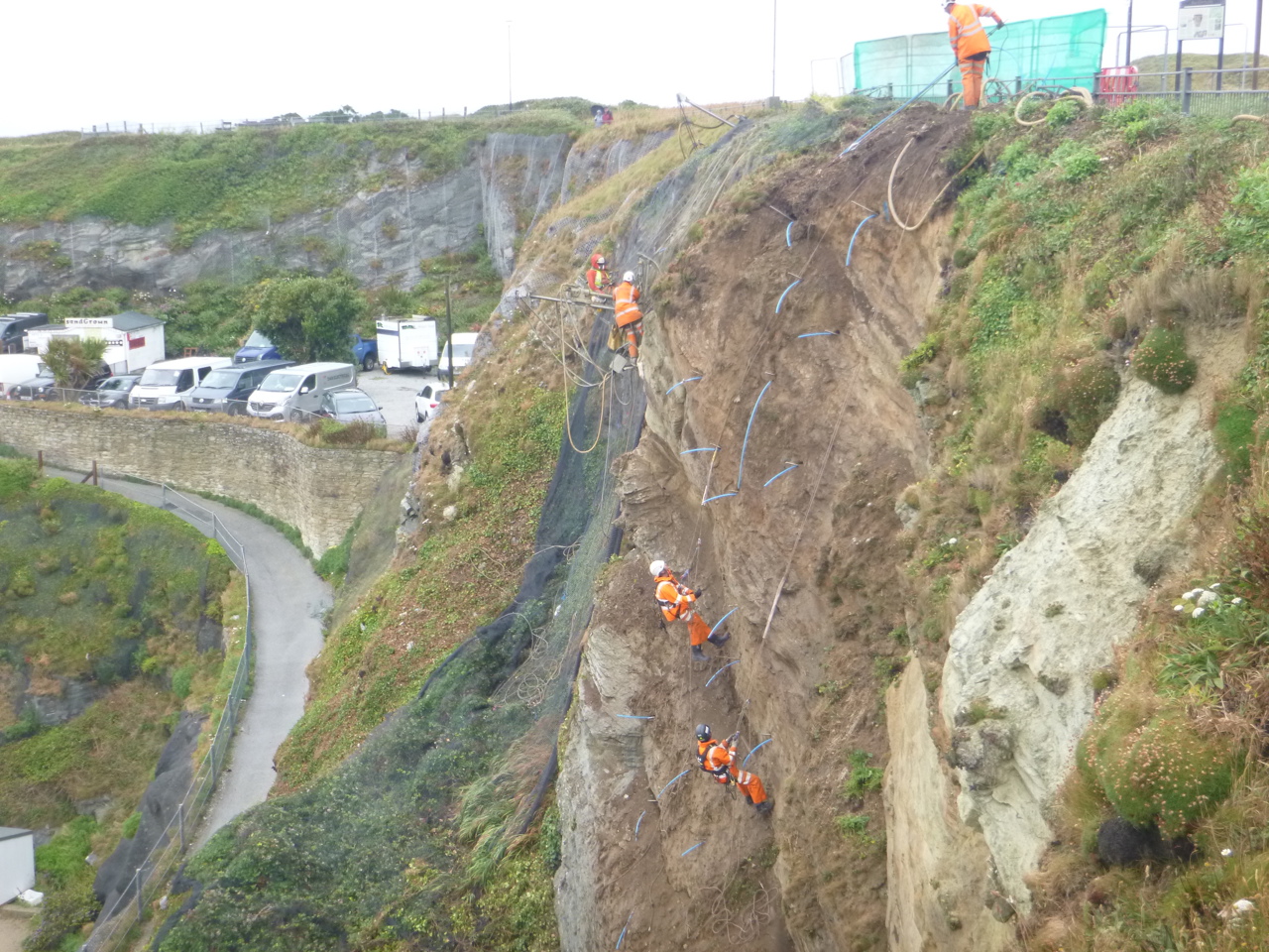 Cormac - Newquay Rockface Stabilisation